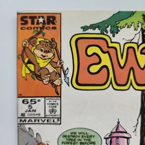 Ewoks #5 (jan 1986, Star/marvel) Modern Age Comic Book M358 - Etsy
