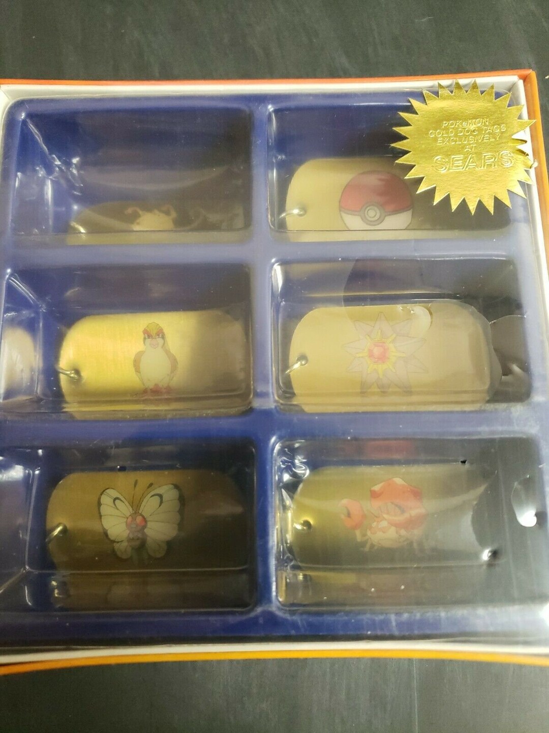 Vintage Pokémon Dog Tags Box 71 Rare Mid 1990's for Sears Stores U162 ...