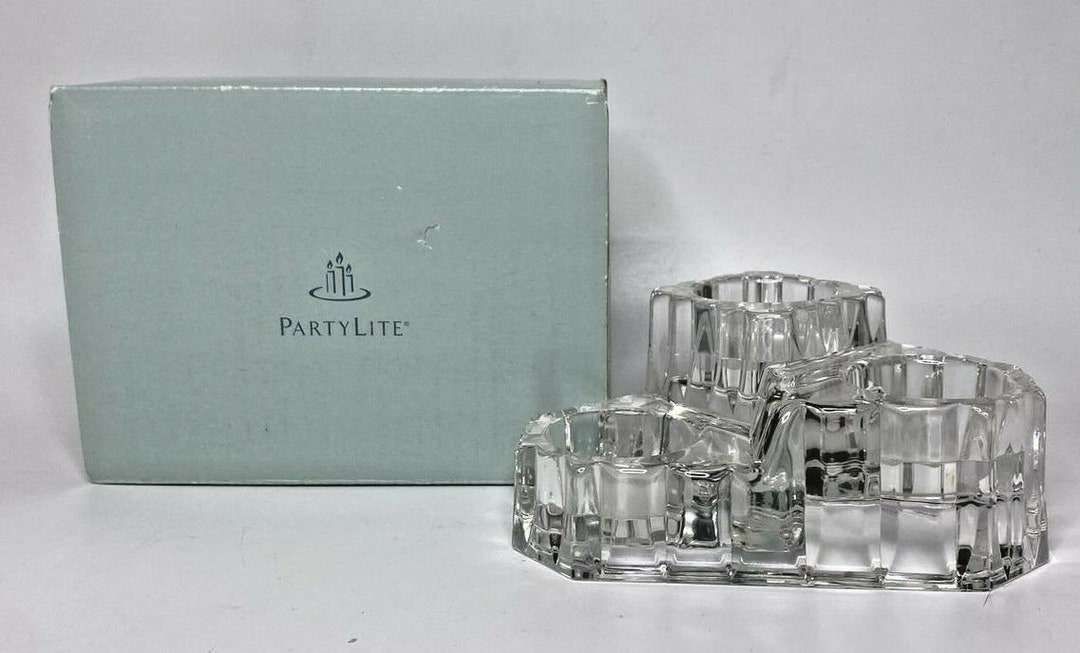 Partylite Faceted Mini Crystal Castle Retired NIB P14D/P8831 - Etsy