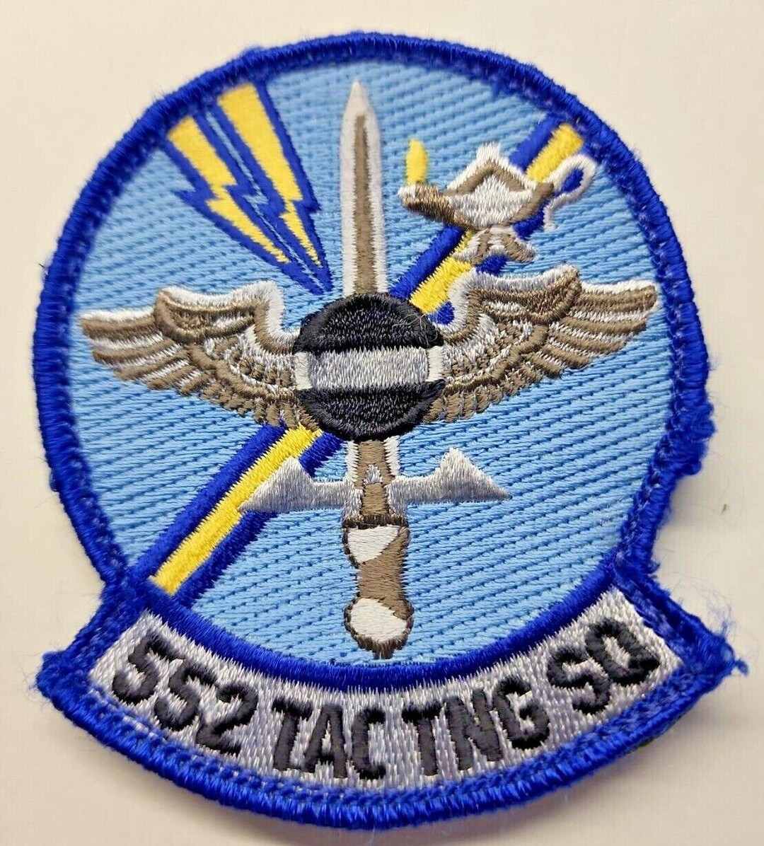 Vintage Usaf 552 Military Tac Tng Squadron Patch 3.5x 3 Pb156 - Etsy