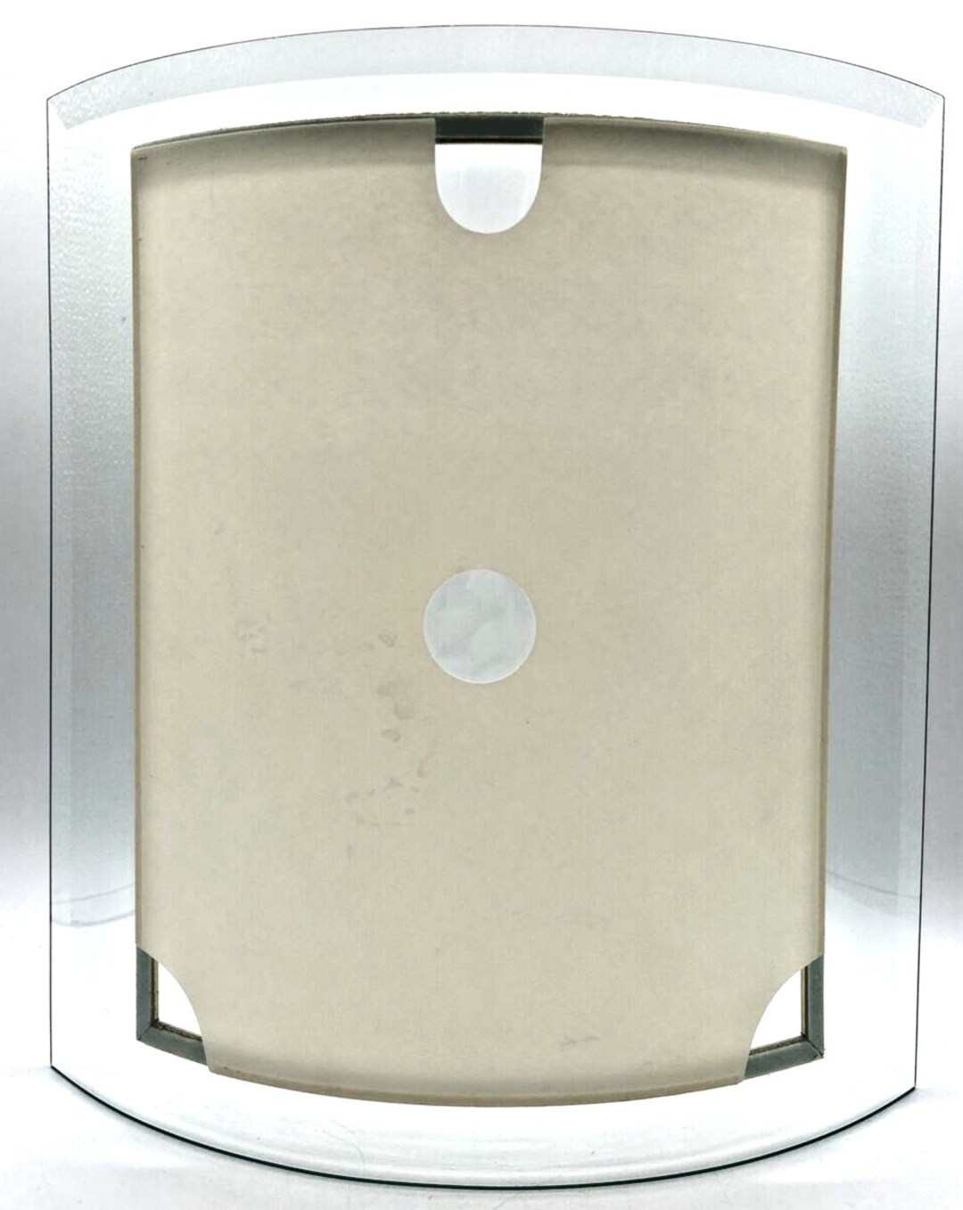 Vintage Curved Photo Frame Gold Tone & Clear Glass U259 - Etsy