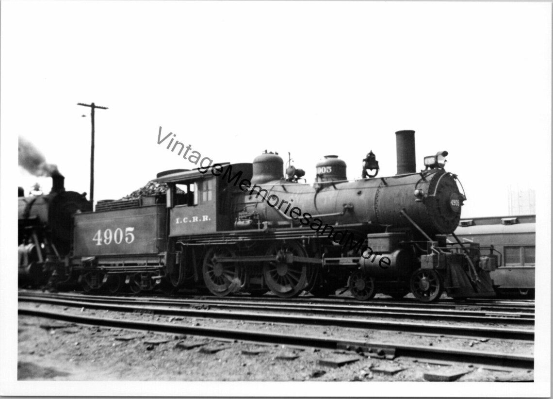 VTG Illinois Central Railroad I.C.R.R. 4905 Steam Locomotive T3-281 - Etsy