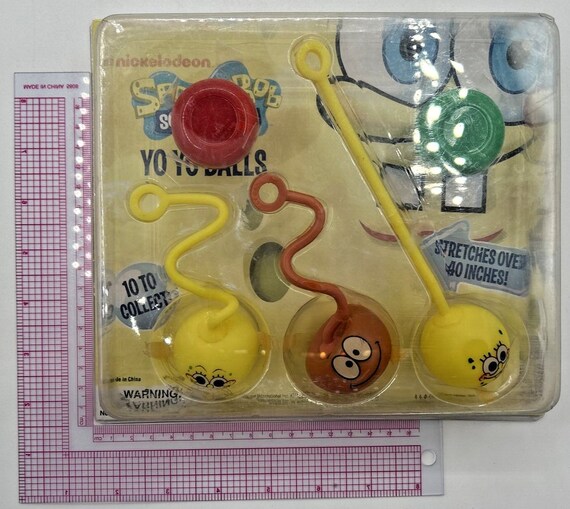 Vintage Vending Display Board Spongebob Yo Yo Balls 0… - Gem