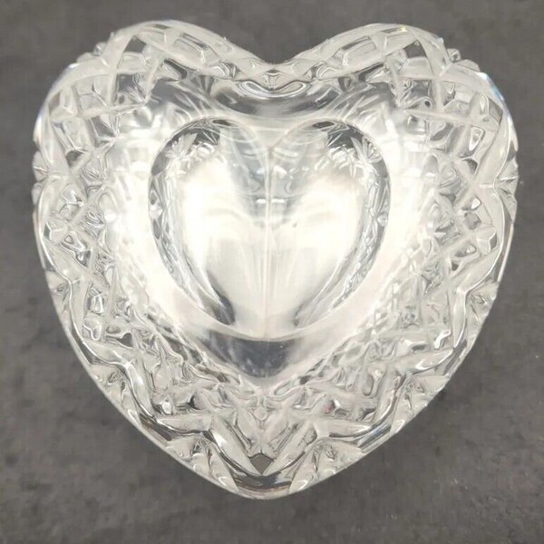 Crystal Heart Shaped Trinket Box - Etsy