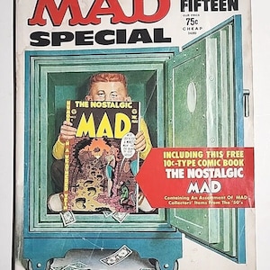 1974 MAD Magazine No 15 Special Edition M652 - Etsy