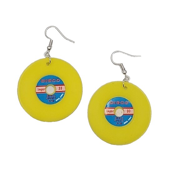 Vintage mini yellow disco - Gem