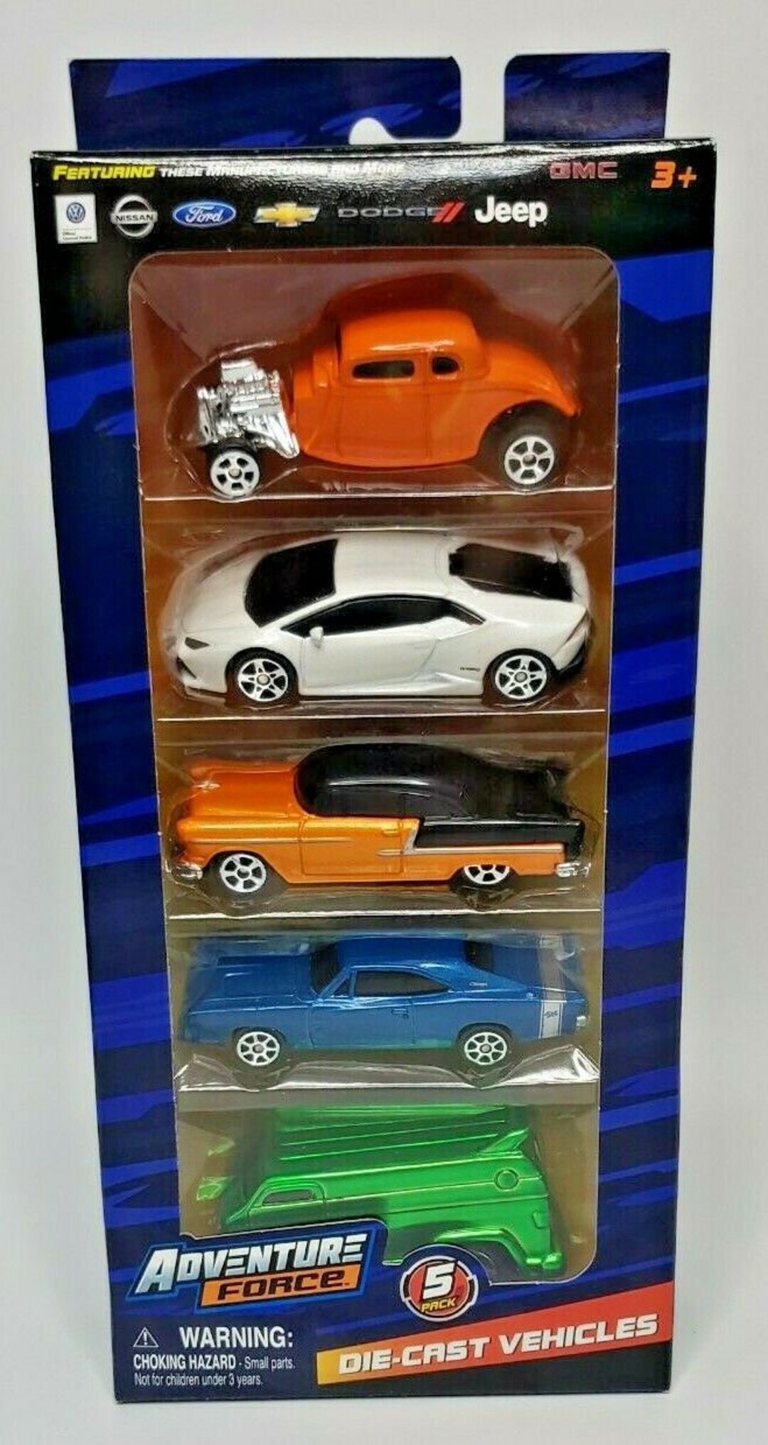 2018 Adventure Force 5 Pack Dodge Charge 55 Chevy Ford Coupe Hw5 - Etsy