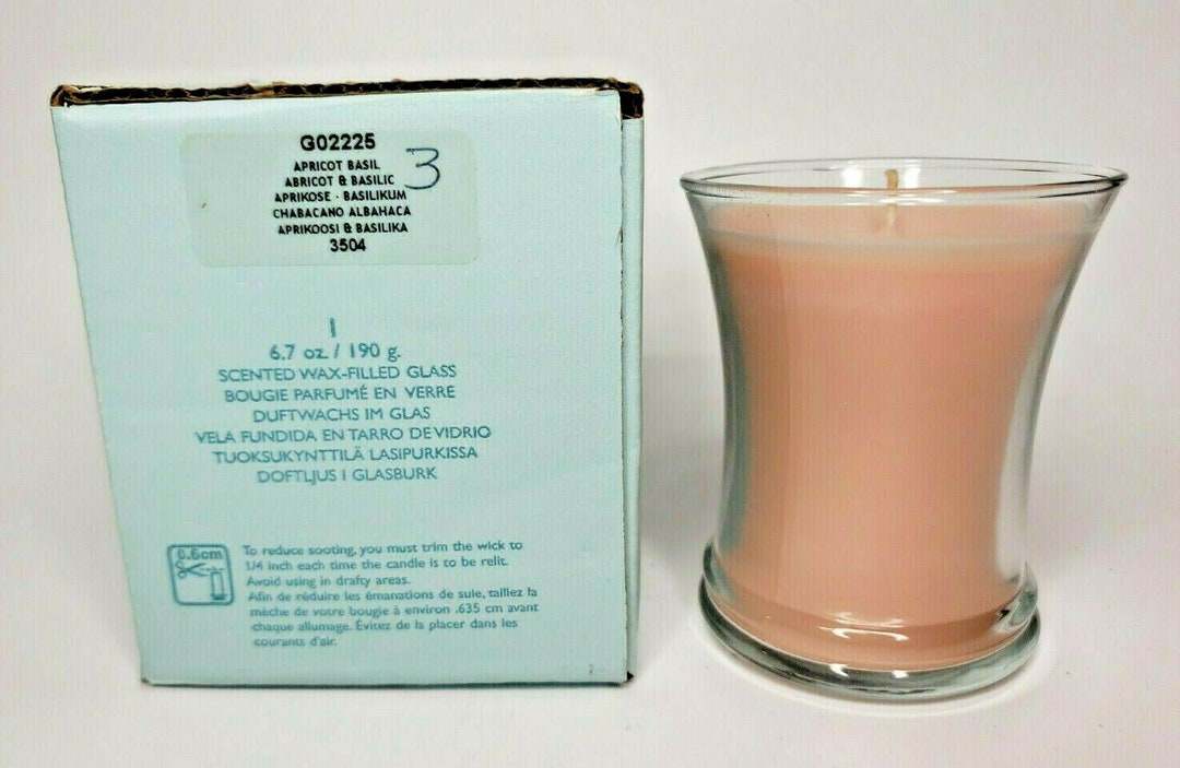 Vintage Retired Partylite Best Burn Trumpet Jar Candle 6.7oz New Box ...