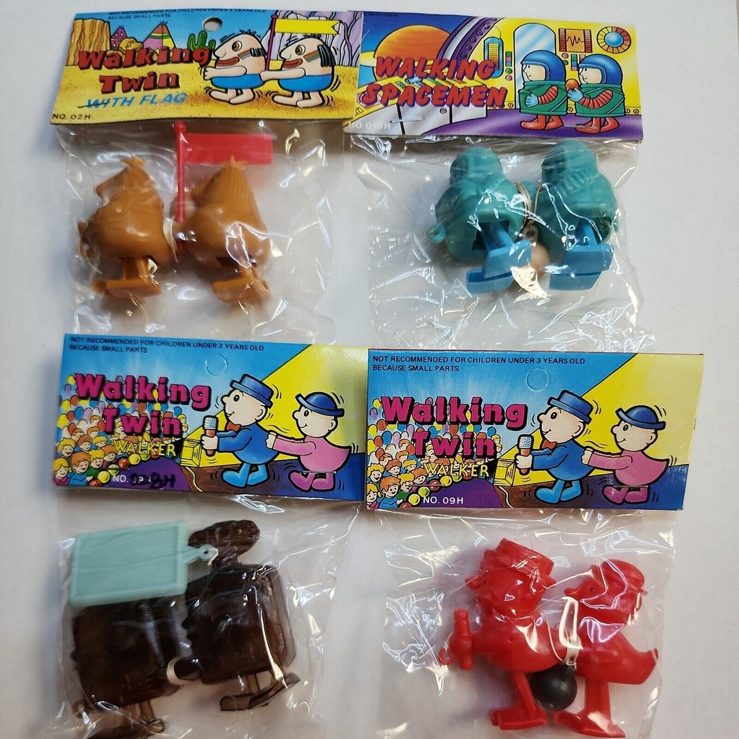 Vintage 4 Ramp Walker Twin Header Toy Old Vending Stock New Old Stock ...