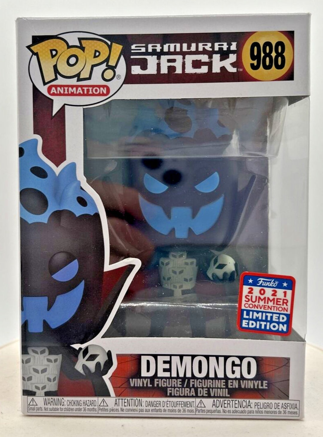 Funko Pop Samurai Jack Demongo 988 F16 - Etsy