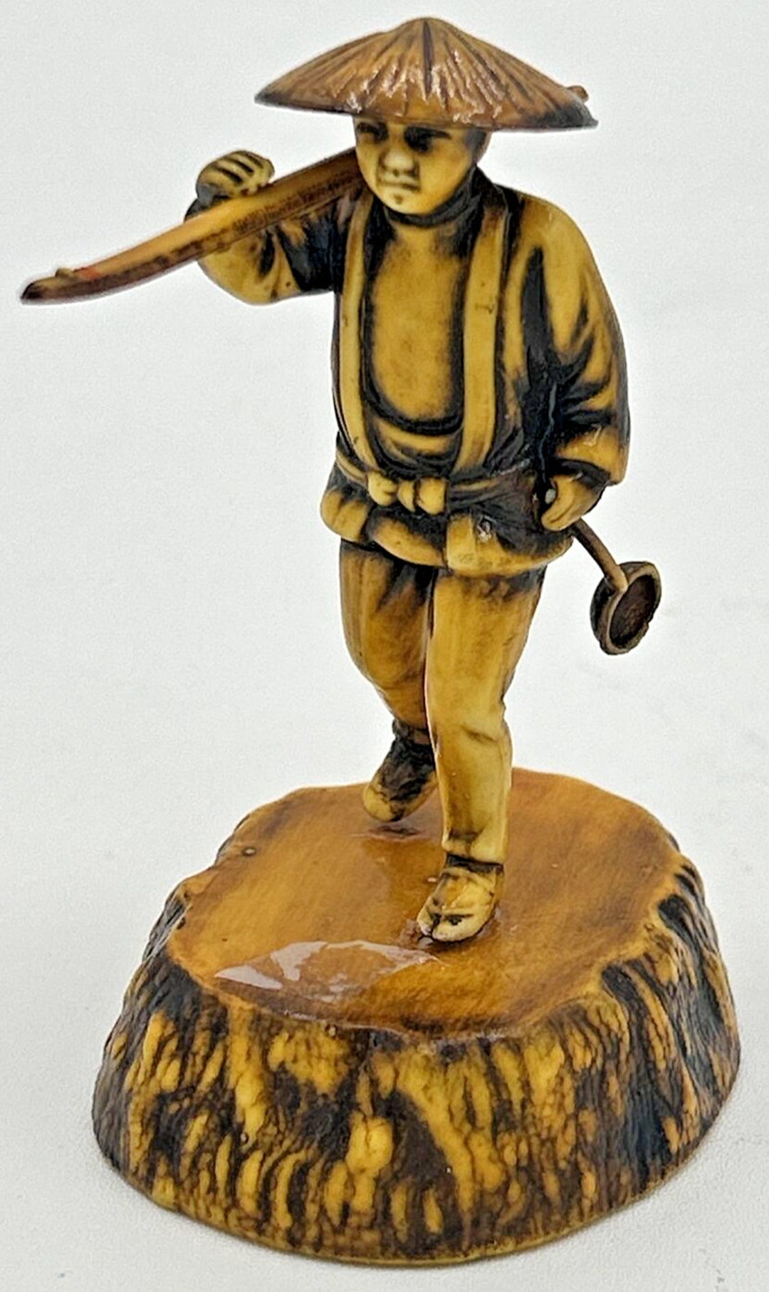 Vintage Japanese Celluloid Carved Figurine 3.25 SKU PB206 - Etsy
