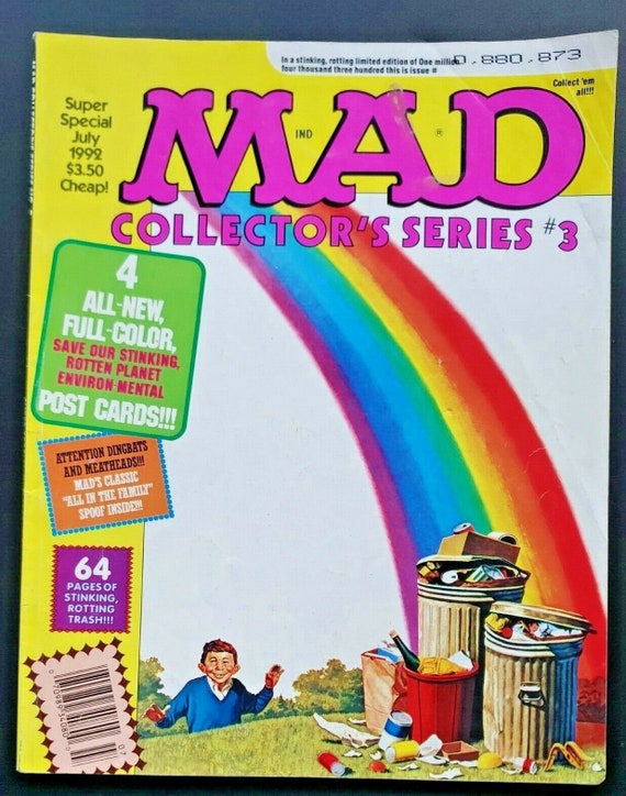 1992 mad magazine july collector's series #3 m 224 - Gem