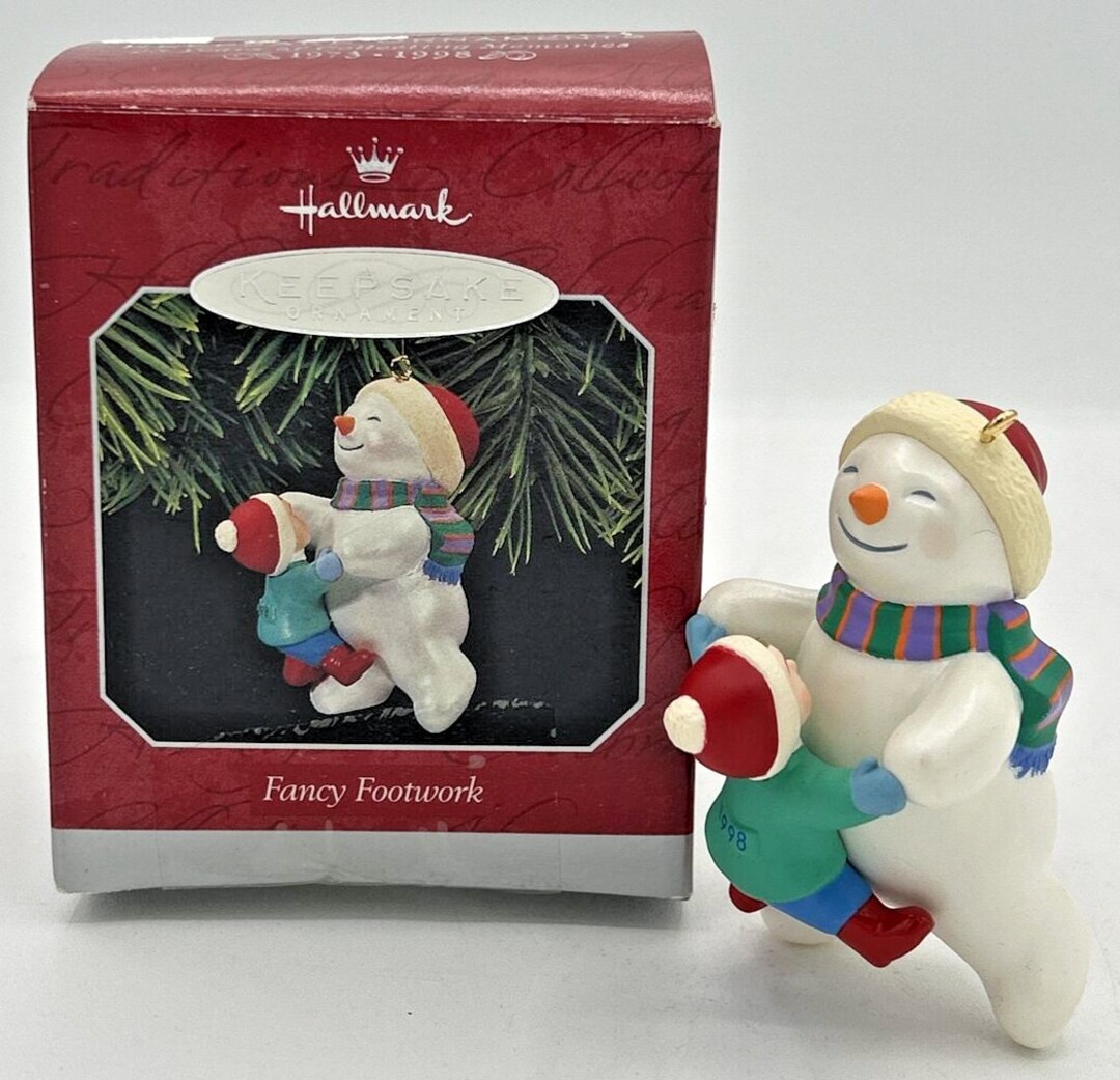 1998 Hallmark Fancy Footwork Keepsake Ornament U129 - Etsy