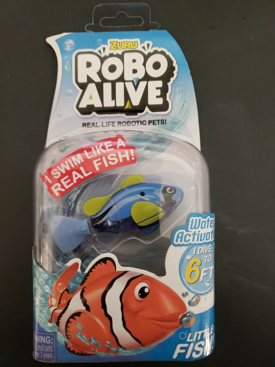 Zuru Robo Alive Blue Tang Fish Real-life Robotic Pets Swims - Etsy