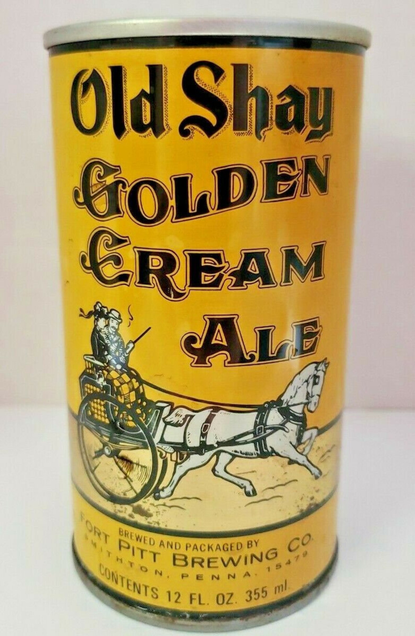 Vintage 1970's Old Shay Golden Cream Ale Steel Pull Tab - Etsy