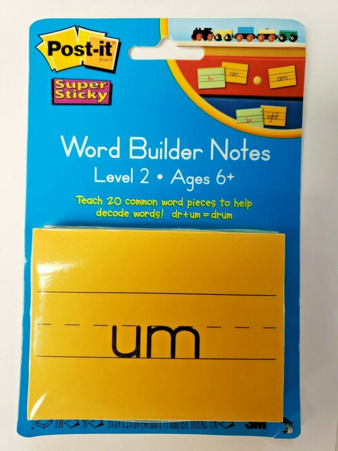 Post-it English Vocabulary Notes Level 2 Ages 6+ Word Builder Notes New ...