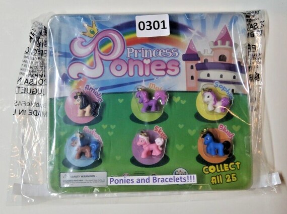 Vintage Vending Display Board Princess Ponies 0301 - Gem