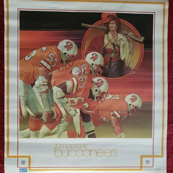 Tampa Bay Buccaneers Poster - Etsy