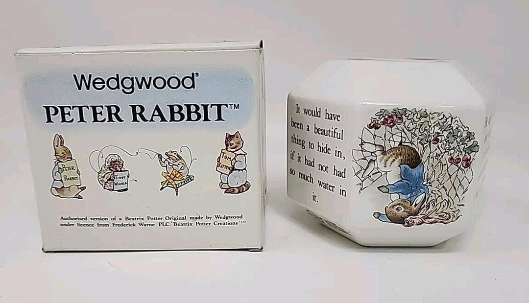 Vintage Wedgewood Peter Rabbit Money Box U265 - Etsy