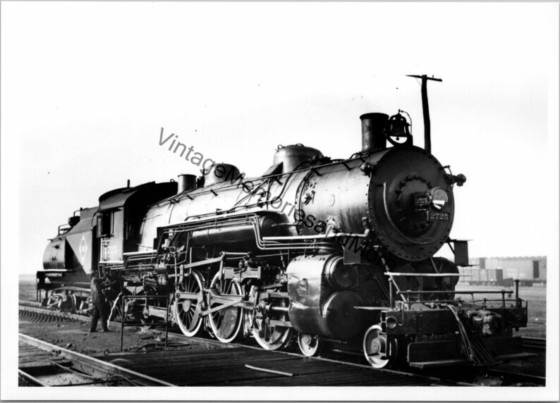 Vintage Erie Railroad 2725 Steam Locomotive T3-472 - Etsy
