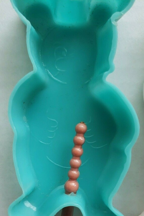 Vintage Ice Pop molds 4 Animals 3 Sticks, HTF, Rare p… - Gem