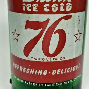 1946 76 Acl Soda Bottle American 76 Co. Chicago Ill Sc4 - Etsy
