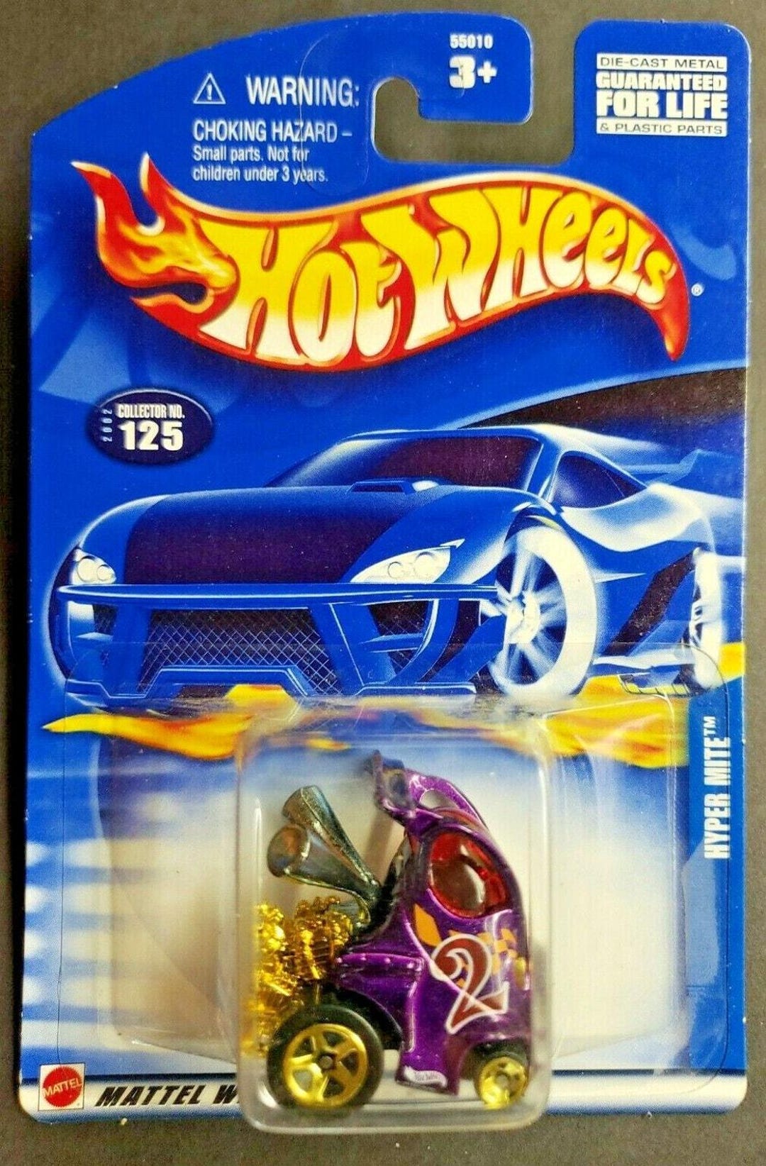 2002 - Hyper Mite Hot Wheels 125 Purple HW7 - Etsy