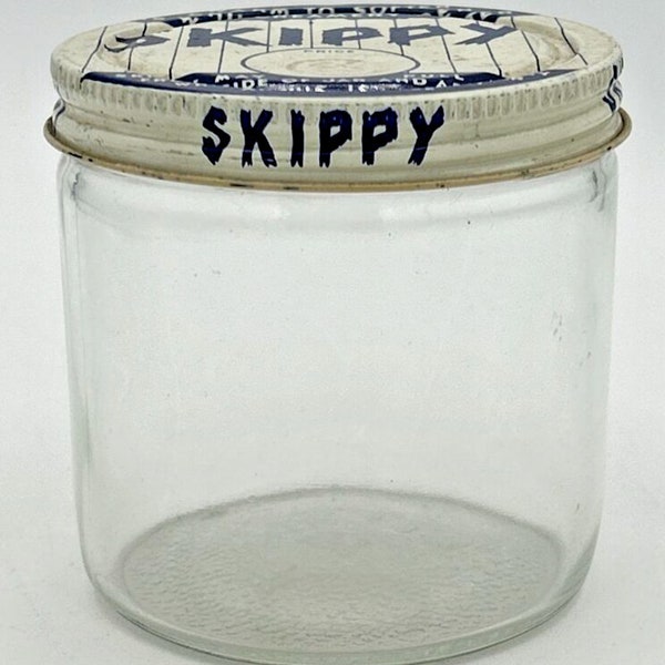 Vintage Skippy Jar - Etsy