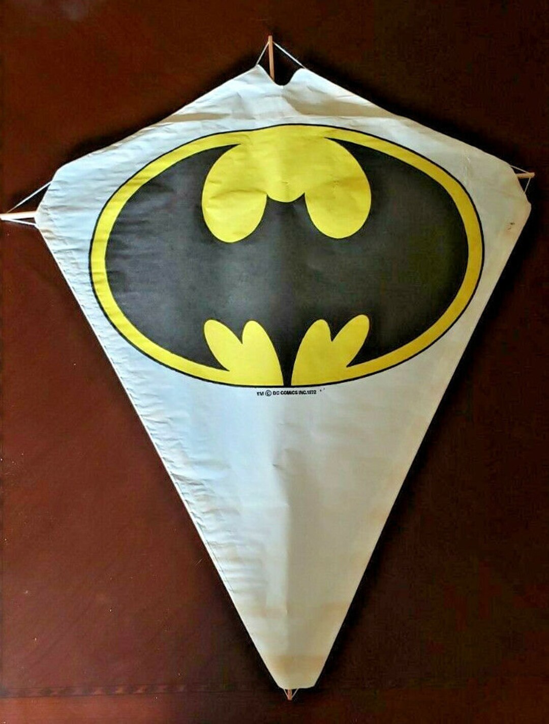 Vintage 1972 DC Comics Batman Logo Paper Kite Old Unsold - Etsy