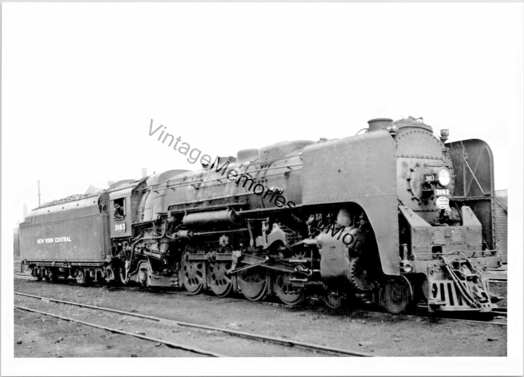 Vintage New York Central Railroad 3103 Steam Locomotive T3 Vintage New York Central Railroad 3103 Steam Locomotive T3