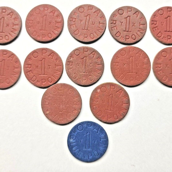 Opa Red Point Token - Etsy