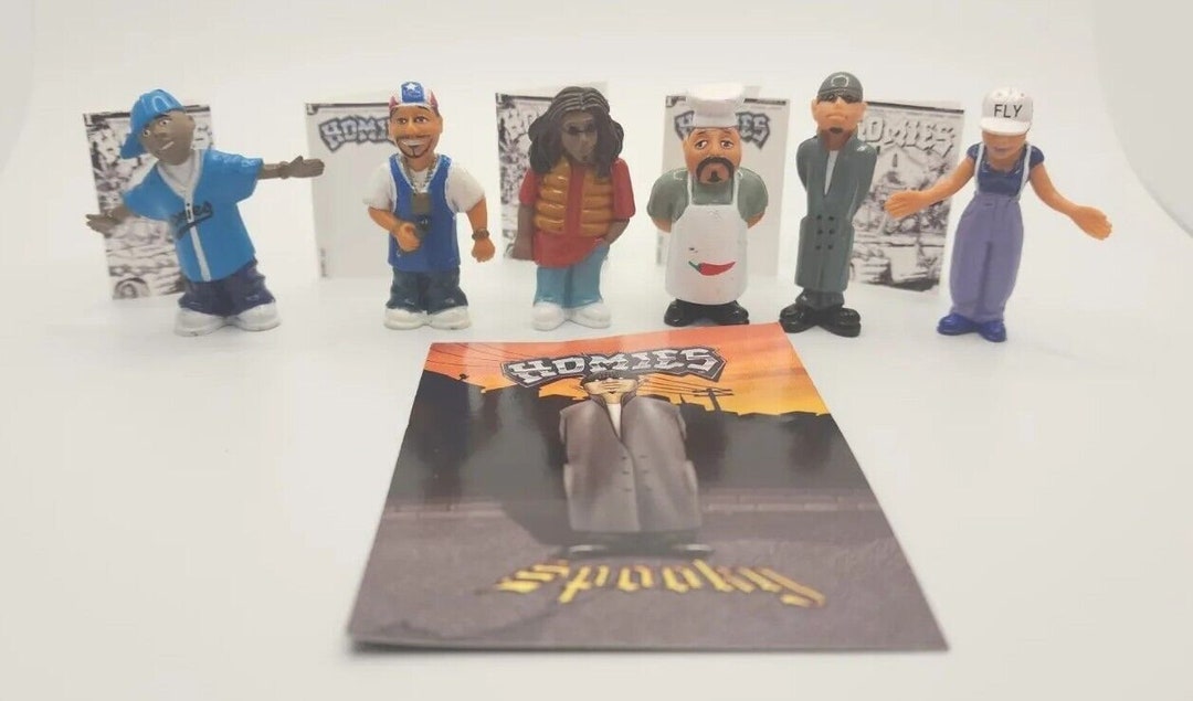Homies Series 3 Lot of 6 1.75 Vending Figures 1 Card Mini 5 Mag 236A3 ...