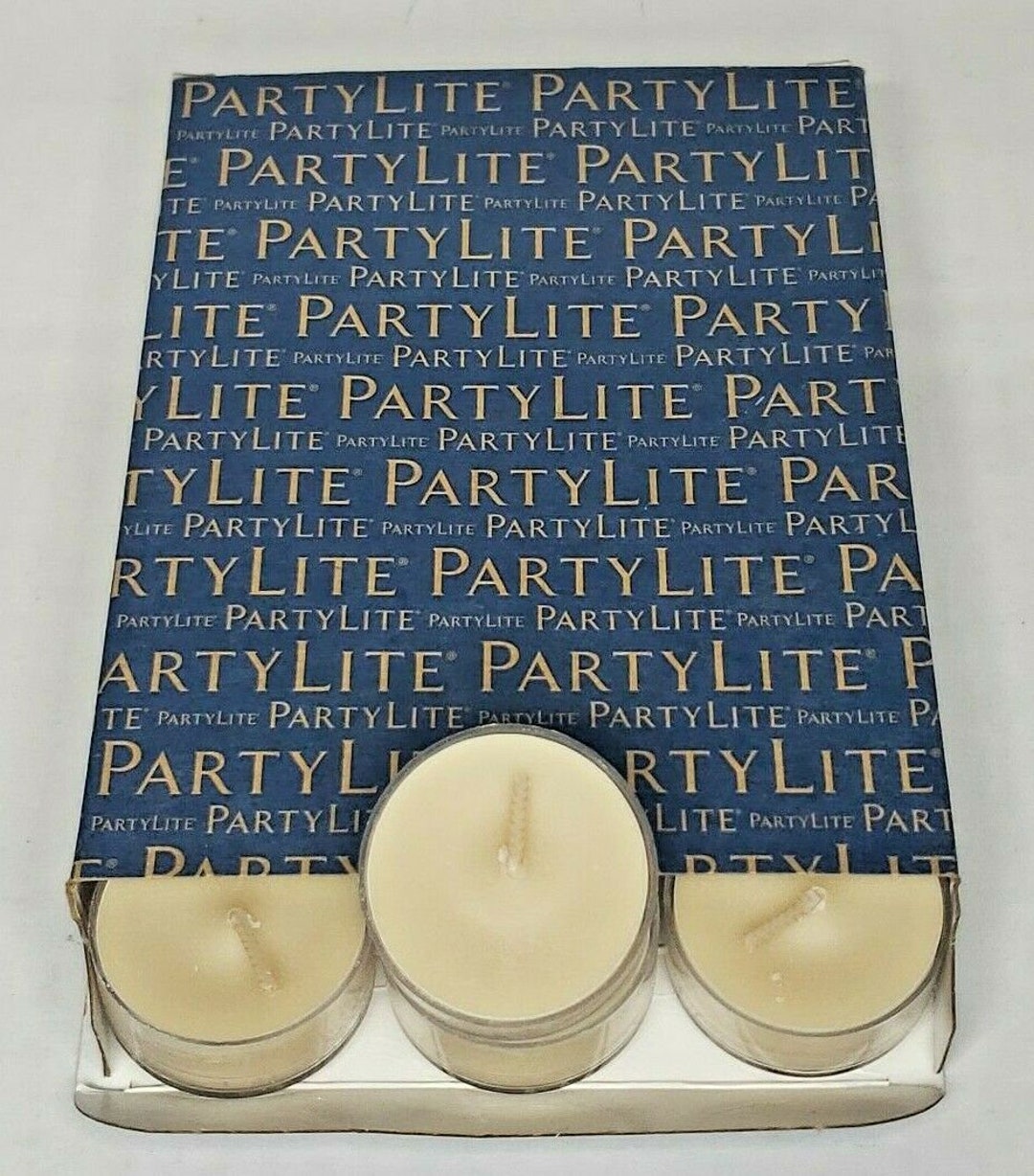 Vintage Partylite Tealights 12 Candles Nos " Fresh Perfect Pet " P1e ...