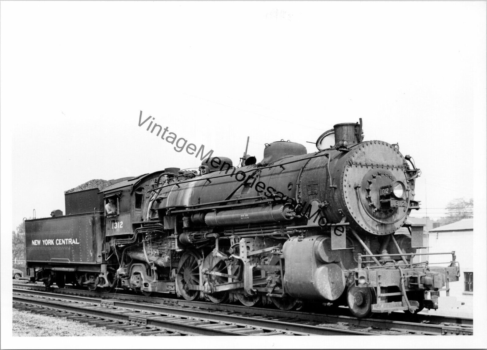 Vintage New York Central Railroad 1312 Steam Locomotive T3-324 - Etsy