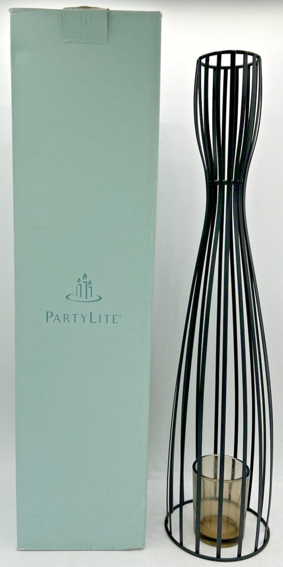 Partylite Linear Lites Pillar Candle Holder 18 Retired - Etsy