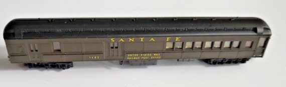 Pmi n scale trains 8620 coach atsf us mail railway in… - Gem