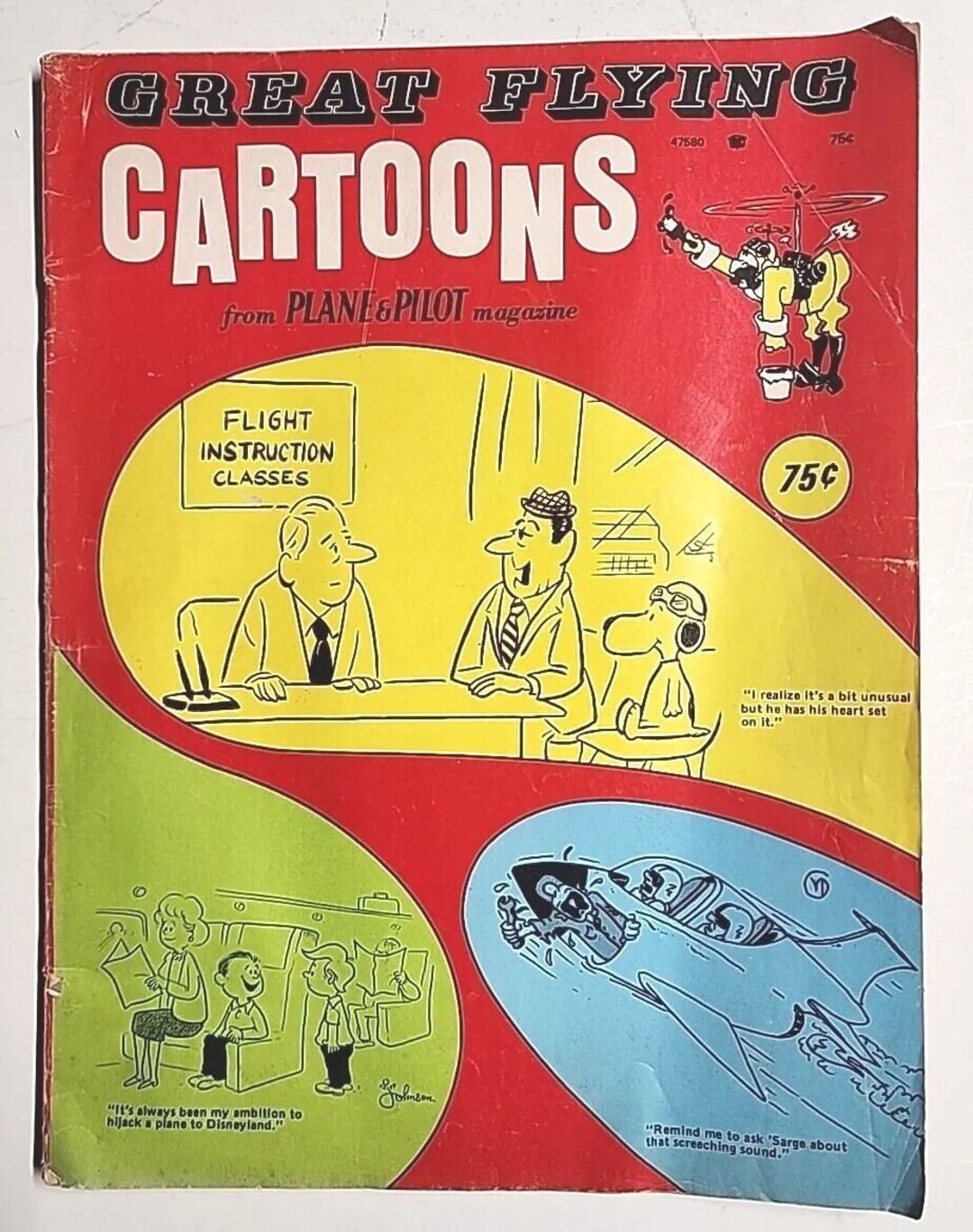 1971 Great Flying Cartoons Magazine Plane & Pilot Magazine M653 - Etsy