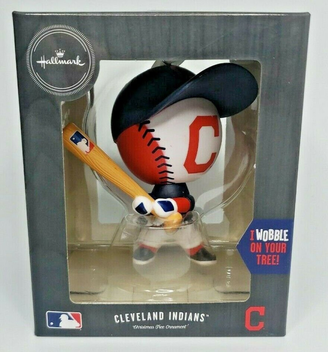 Vtg Hallmark MLB Cleveland Indians Bobblehead U57/2436 - Etsy