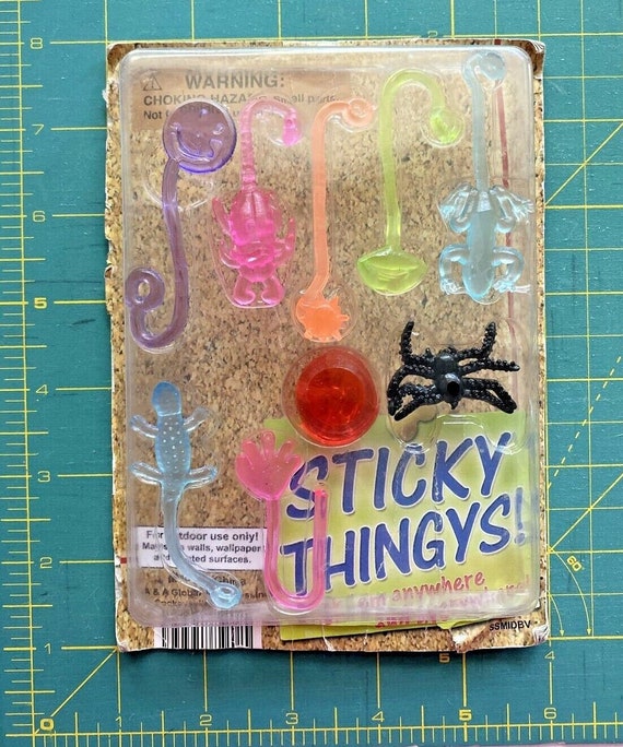 Vintage sticky thingys vending machine display board … - Gem