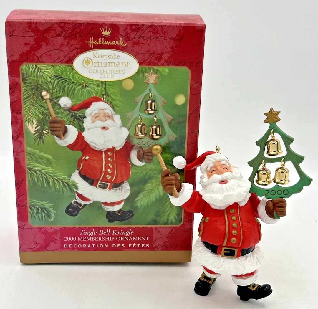Hallmark Keepsake Jingle Bell Kringle Membership Club Ornament 2000 ...