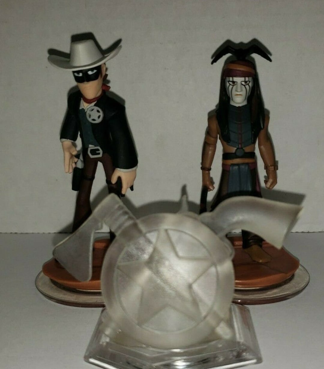 Disney Infinity Lone Ranger & Tonto Character Figure Lot of 3 - Etsy