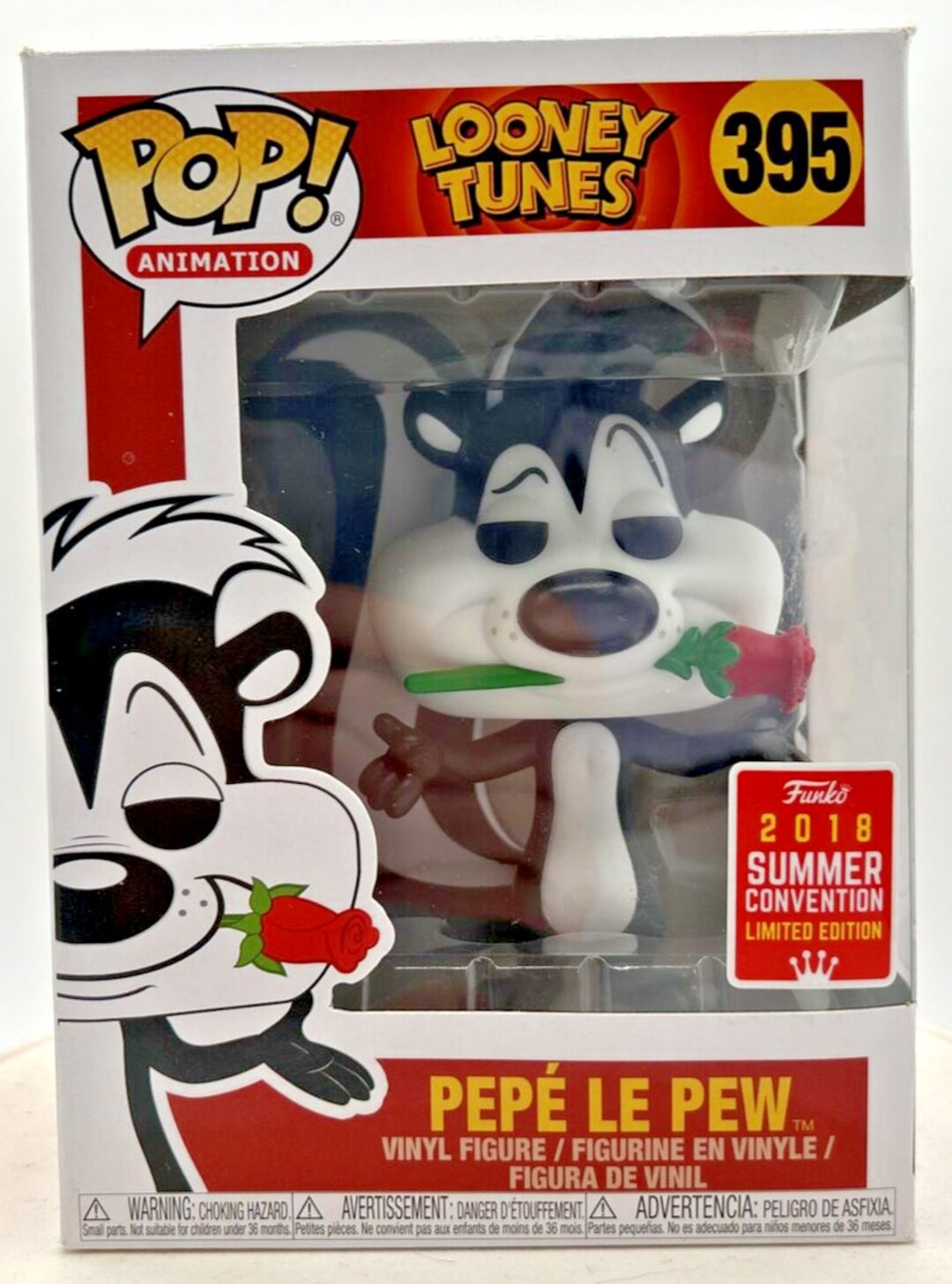 Funko Pop Looney Tunes Pepe Le Pew 395 F23 - Etsy