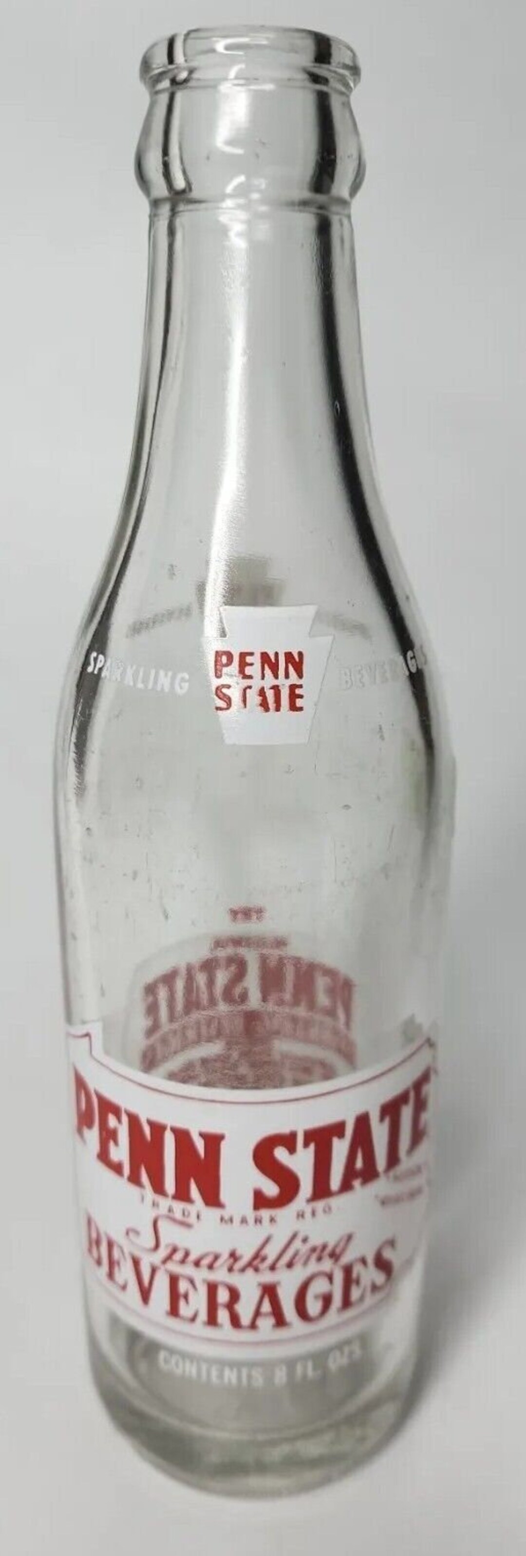 Vtg 1970 Pop Acl Soda Bottle 8oz Penn State Sparkling Beverage Hudson ...