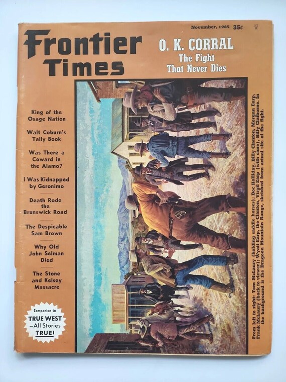 Frontier times vintage magazine sumer, 1959 "what a l… - Gem