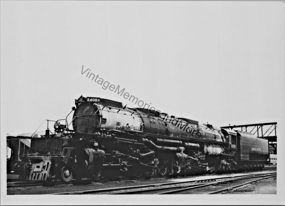 Vintage Union Pacific Railroad 4001 Steam Locomotive … - Gem
