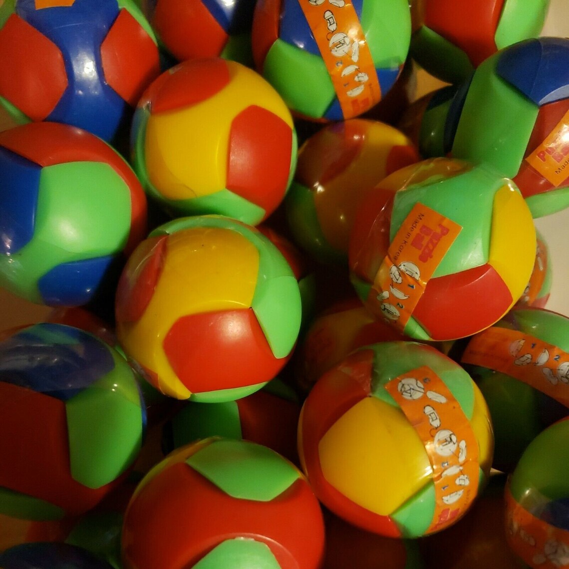Vintage Puzzle Ball Colorful Brain Teaser Lot of 1 New Old Stock Random ...