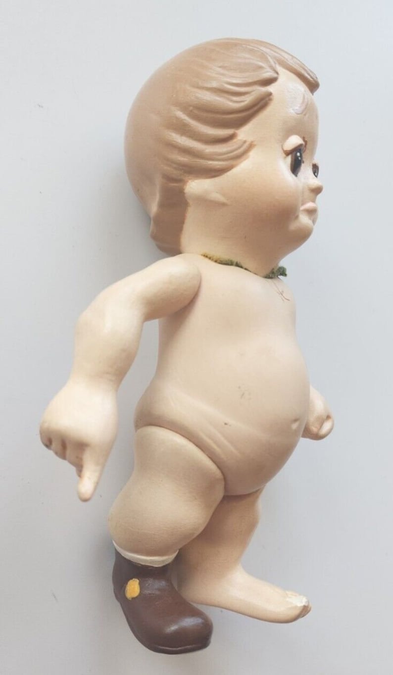 Rare 1973 Fb Thompson Bisque Doll Porcelain Painted 7" Tall U182 - Etsy