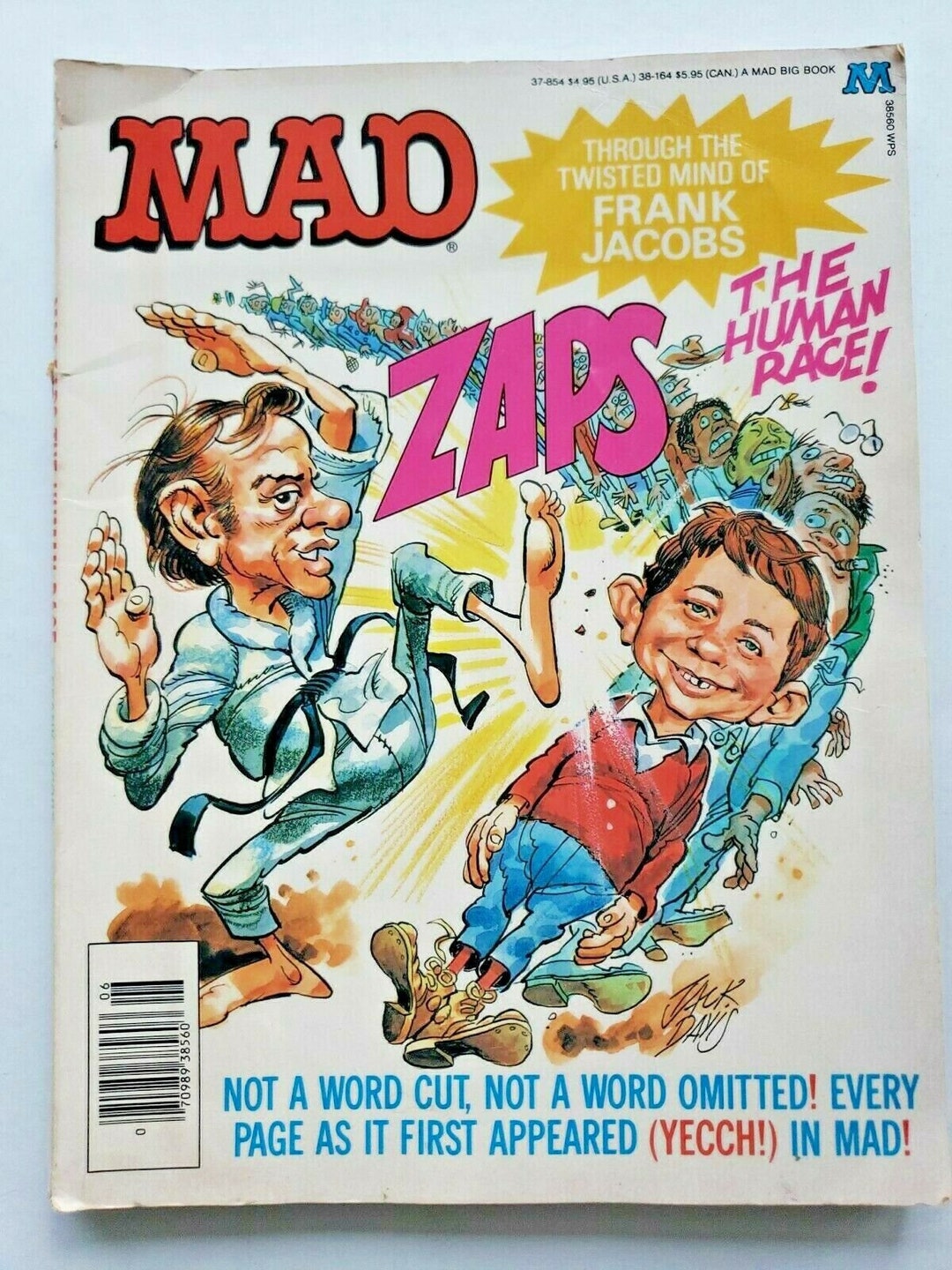 1984 Mad Magazine Big Book March zaps the Human Race M 279 - Etsy