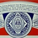 Vintage Genuine Budweiser Sticker Anheuser Busch Beer 13 X 9 5/16 ...