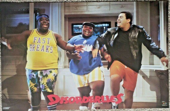 Vintage 1987 Fat Boys Disorderlies Movie Poster Funky Warner | Etsy